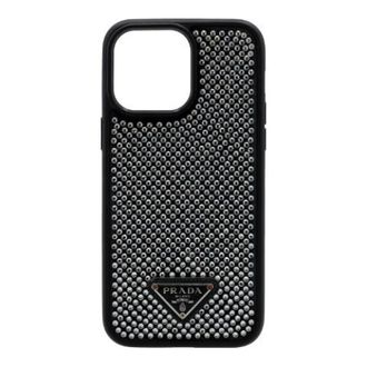 Prada Pre-owned Coque iPhone 14 Pro Max - Femme - Pre-owned - Noir - Taille: ONE Size