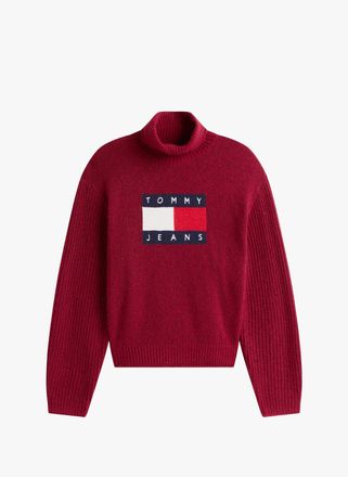 Tommy Hilfiger Pull c&ocirc;tel&eacute; &agrave; logo