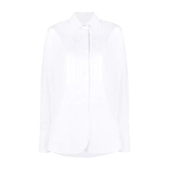 Jil Sander Hemdbluse mit Biesenlatz - - Blouses & Shirts - Damen - Wei&szlig; - 2XS