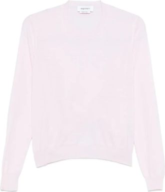 Alexander McQueen haut à encolure ras du cou - Rose