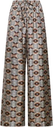 Pierre-Louis Mascia Femme, Pantalons, Multicolore, Taille: 38 FR Pantalon Palazzo