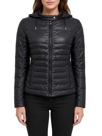 Pinko Womens Jacket Polyamide Apparel - Black