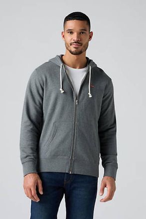 Levi's Sweat À Capuche Zippé Original Housemark - Homme - Gris / Charcoal Heather - 2XL