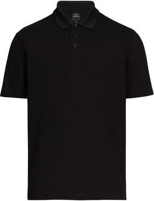 A|X Armani Exchange Polo &agrave; motif logotyp&eacute;