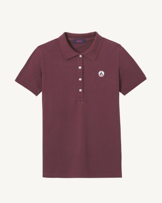 Jott Polo en coton biologique Aubergine Franca - Taille XXL