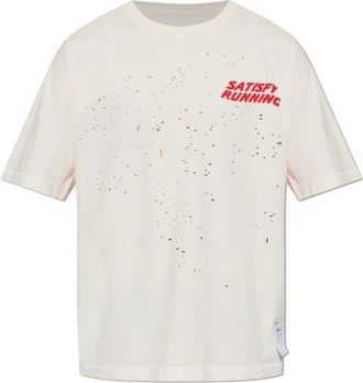 SATISFY Satisfy, Homme, Tops, Rose, Taille: XL T-shirt MothTech