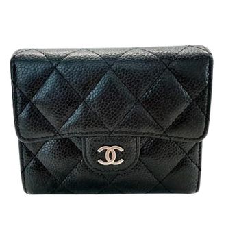 Chanel Pre-owned Vintage Bi-fold Wallet - - Pre-owned - Damen - Schwarzk - ONE SIZE