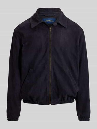 Polo Ralph Lauren Regular Fit Lederjacke aus echtem Schafsleder