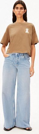 Armedangels T-Shirt ALBERTARAA T-Shirt aus recyceltem Baumwoll Mix Loose Fit