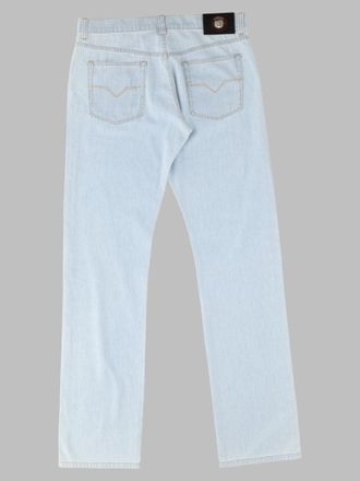 Versace Cotton Denim Jeans - Blue