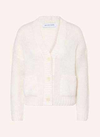 Iris Von Arnim Iris Von Arnim Strickjacke Limone Mit Mohair Und Seide weiss