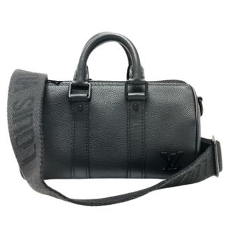 Louis Vuitton unisex, Pre-owned, Noir, Taille: ONE Size Sac Boston Mini Pre-owned