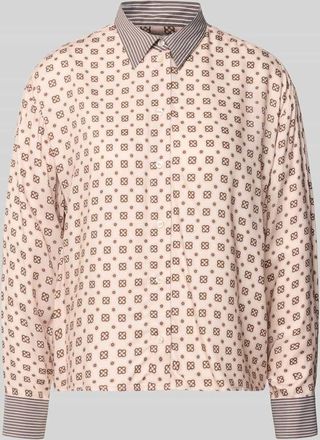 Emily van den Bergh Regular Fit Hemdbluse aus reiner Viskose