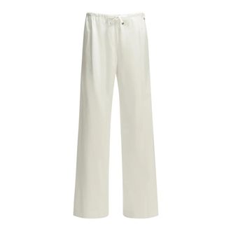 Herno L&auml;ssige Baumwollhose - - Trousers - Damen - Wei&szlig; - XS