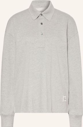 Ami Ami Paris Jersey-Poloshirt grau