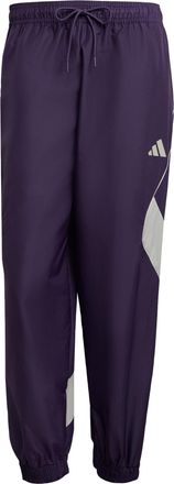 adidas Mens Stadium Hose Aurora Plum/Metal Grey L