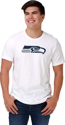 Foco Herren NFL Team Logo Kurzarm T-Shirt