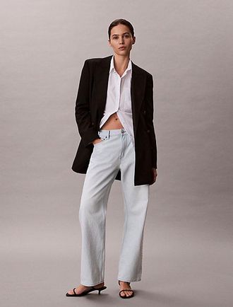 Calvin Klein Straight 90s Jeans - Bleached Light - Damen - 24RG