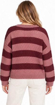 Vila Strickpullover VIOMI O-NECK L/S STRIPE KNIT TOP/RR