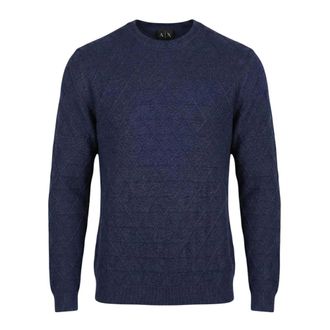 A|X Armani Exchange Homme, Pulls, Bleu, Taille: S Pullover