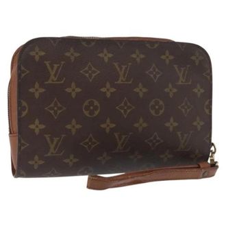 Louis Vuitton Pre-owned Canvas Clutch - - Pre-owned - Damen - Braun - ONE SIZE
