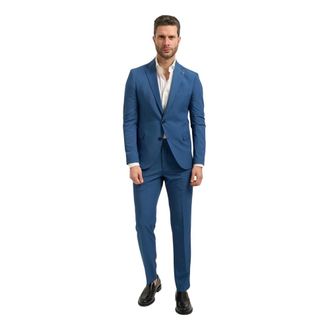 Mulish Homme, Costumes, Bleu, Taille: 5XL Ab7200 Monet Denim Suit