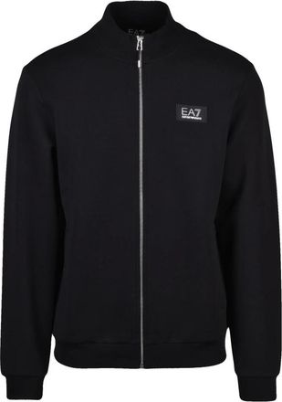 Emporio Armani Emporio Armani Ea7, Homme, Sweatshirts et sweats &agrave; capuche, Noir, Taille: M SweaT-shirt zipp&eacute;