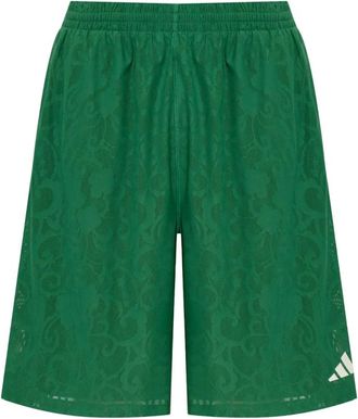 adidas Shorts de football en dentelle technique - Homme - Sport - Vert - Taille: 2XL