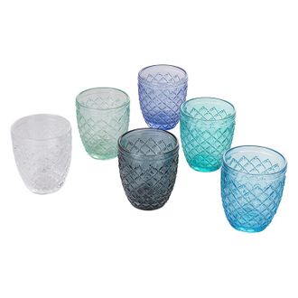 Villa D'Este Home Tivoli 5911620 Castle Ozean Wasserglas, 325ml Kapazit&auml;t, 6 St&uuml;ck