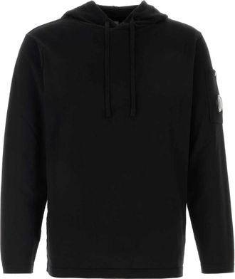 C.P. Company C.p. Company, Homme, Sweatshirts et sweats &agrave; capuche, Noir, Taille: M Knit SweaT-shirt