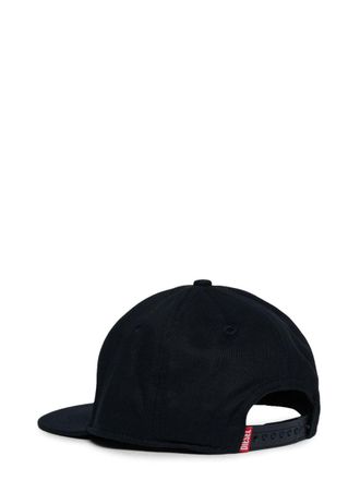 Diesel J01908K_KXA77K9002 Cotton Visor Baseball Cap - Black