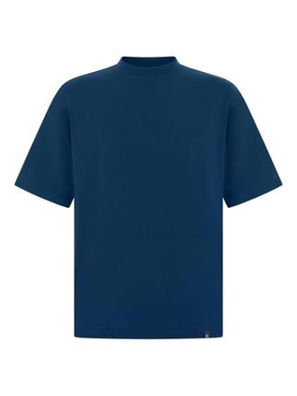 Boggi Milano detail appliqu&eacute; T-shirt - Blau