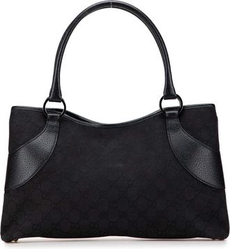Gucci Shopper - GG Canvas Tote - Gr. unisize - in Schwarz - für Damen