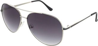 DELMAO Pilotenbrille DELMAO, Damen, grau (silberfarben), Sonnenbrillen, f&uuml;r SIE und IHN - klassische Form - zeitloses Design