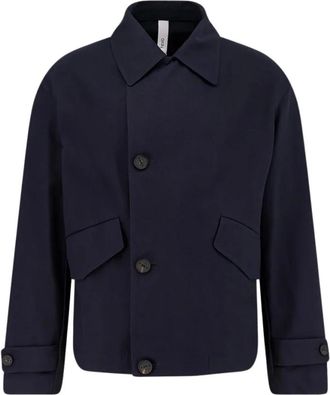 Hev&ograve; Homme, Vestes, Bleu, Taille: XL Cappotto Pikot