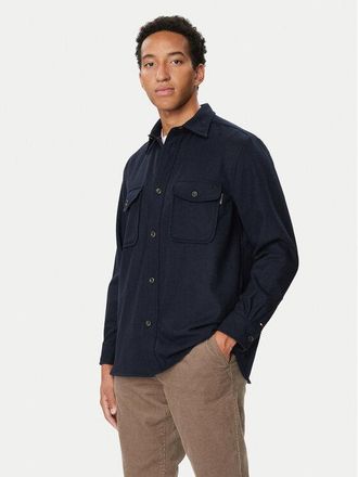 Tommy Hilfiger Hemdjacke Classic MW0MW44603 Dunkelblau Regular Fit