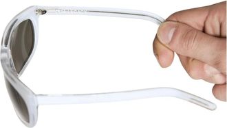Our Legacy Homme, Accessoires, Gris, Taille: ONE Size Shelter Lunettes de soleil