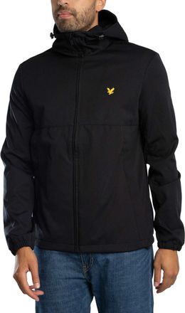 Lyle & Scott Herren Sportliche Windjacke Mit Durchgehendem Reißverschluss, Jet Black, XL