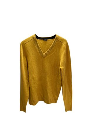 Joseph Golden-Mustard Wool Knit Jumper Size S