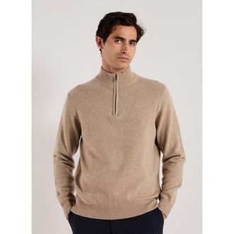 Hackett Wolle bergaufkragen - Beige