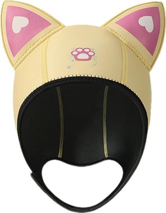 Generic Neoprenhut mit Katzenohren 3 mm f&uuml;r Damen und Kinder