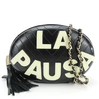 Chanel Pre-owned Cuir sacs-ports-paule - Femme - Pre-owned - Noir - Taille: ONE Size