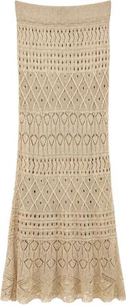 Imperial Femme, Jupes, Beige, Taille: ONE Size Gonna Lunga