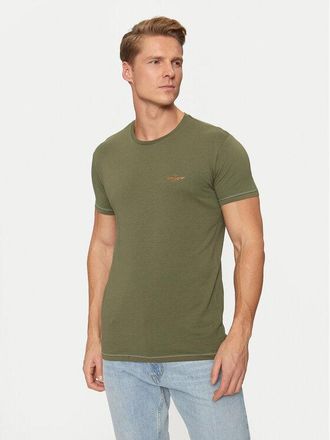 Aeronautica Aeronautica Militare T-Shirt AM1UTI003 Gr&uuml;n Regular Fit