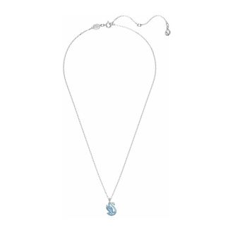 Swarovski Schwanen-Anh&auml;nger-Halskette - - Accessories - Damen - Blau - ONE SIZE
