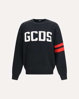 GCDS Logo crewneck Sweater Male XL