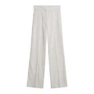 Cinque Cinque, Femme, Pantalons, Blanc, Taille: 40 FR Cisong Cord Pantalons