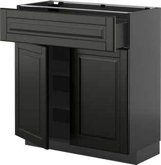 IKEA METOD / KNIVSHULT Unterschr m Schub/2 Türen