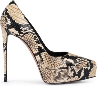 Le Silla escarpins Uma 140 mm - Tons neutres