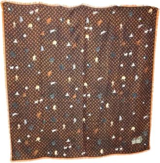 Louis Vuitton Pre-owned Mp2265 Foulard - Femme - Pre-owned - Brun - Taille: ONE Size